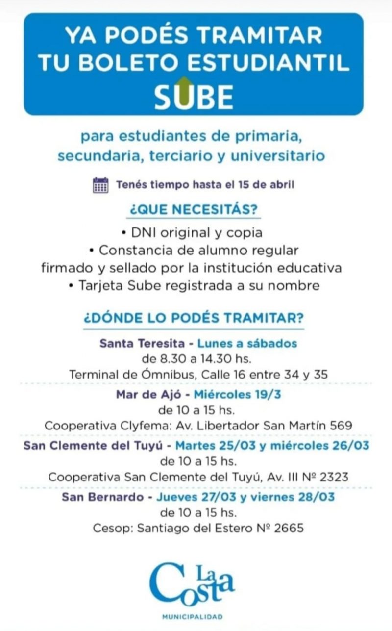 Prensa La Costa - Municipalidad de la Costa